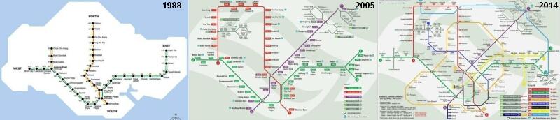 100 things in 80s (transport) – smrt map 1988 – 2014 | Remember Singapore
