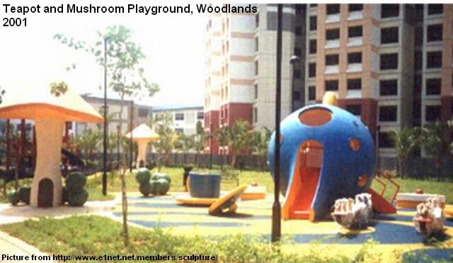 teapot and mushroom playground | Remember Singapore