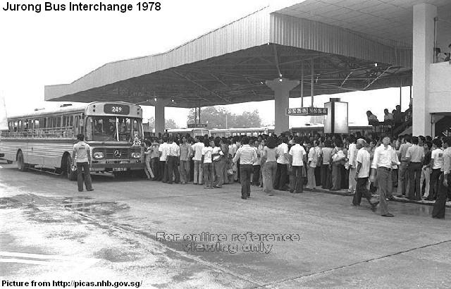 jurong bus interchange2 1978 | Remember Singapore