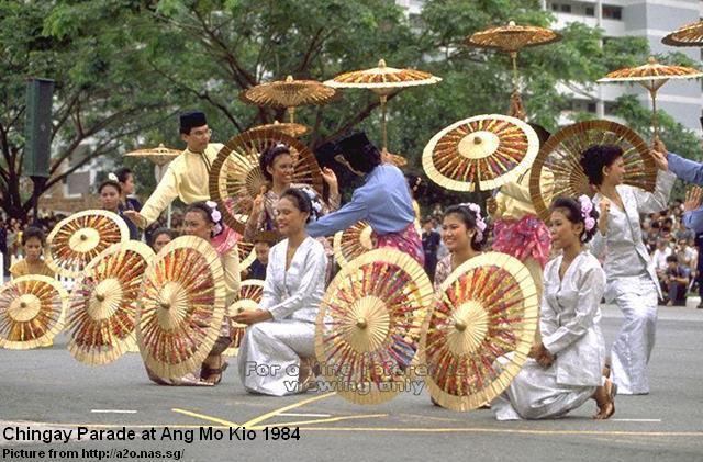 chinggay parade at ang mo kio 1984-2 | Remember Singapore