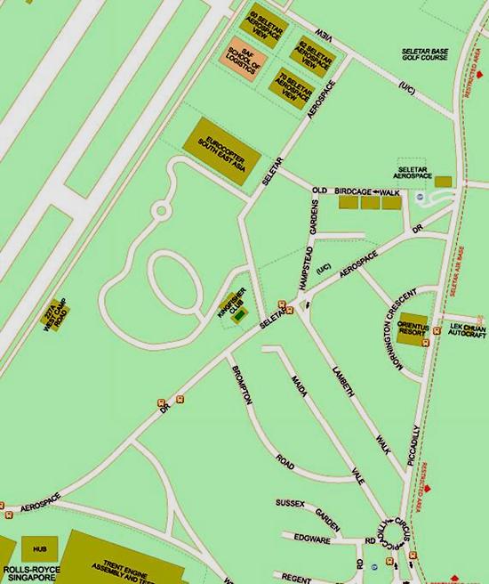 seletar map 2013 | Remember Singapore