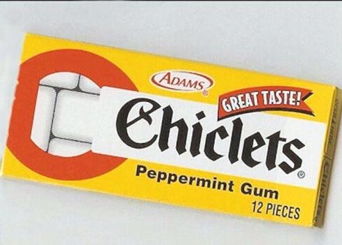 chiclets chewing gum | Remember Singapore