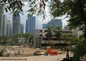 The Old Singapore Polytechnic Campus and New Prince Edward MRT Station ...