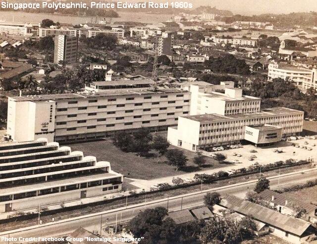 The Old Singapore Polytechnic Campus and New Prince Edward MRT Station ...