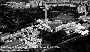 The Old Singapore Polytechnic Campus and New Prince Edward MRT Station ...