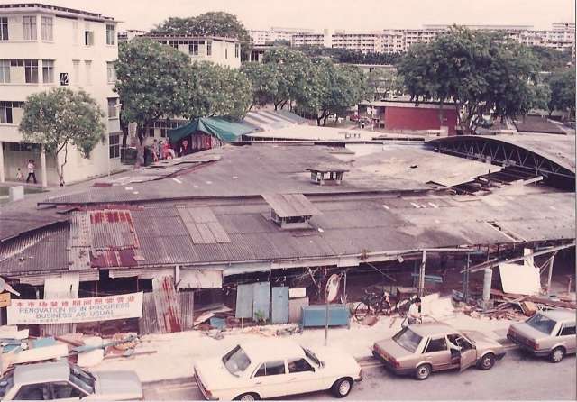 Nostalgic Coloured Photos of Former Seng Poh Road Market | Remember ...