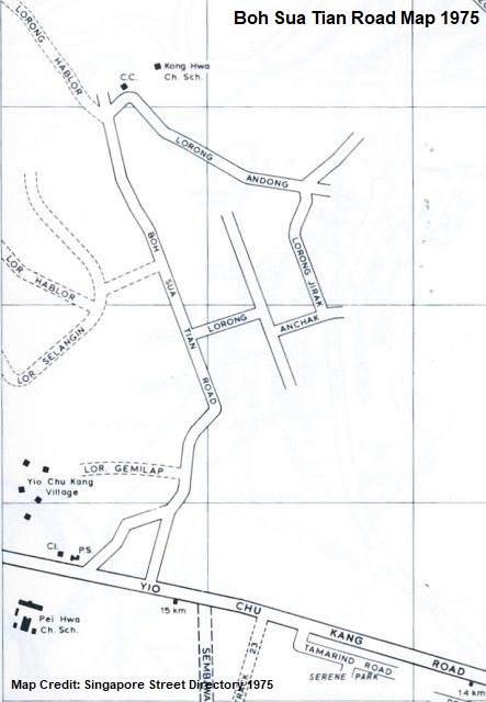 Remnants of Singapore’s Lost Roads – Boh Sua Tian Road | Remember Singapore
