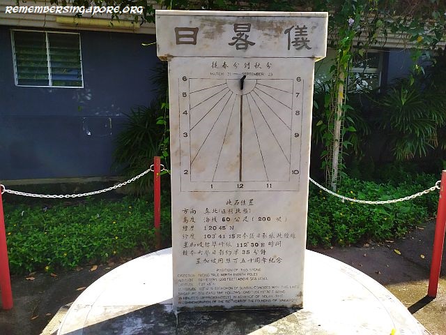 Nantah’s Sundial, a Time-Telling Relic Lost in Time | Remember Singapore