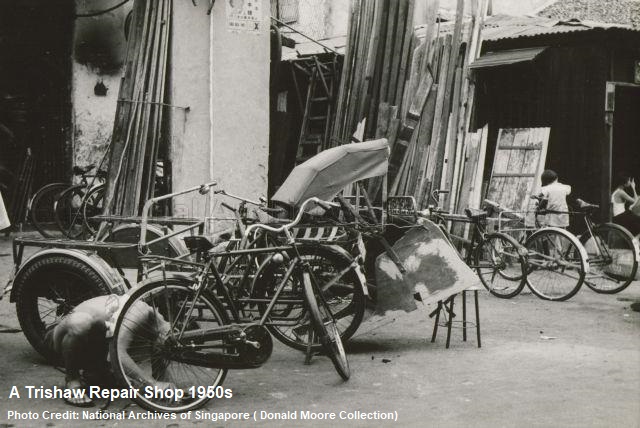 End of the Road for Trishaws in Singapore | Remember Singapore
