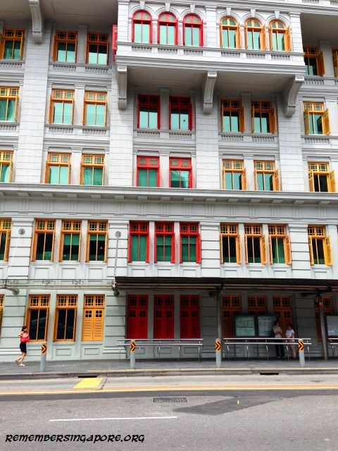 Old Hill Street Police Station, the Iconic Colourful Landmark by the ...