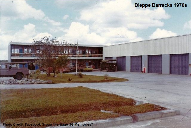 The Camps Along Sembawang Road (Part 2) – Dieppe Barracks | Remember ...